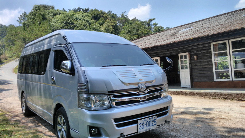 Van rental with driver - Mae Hong Son 4u